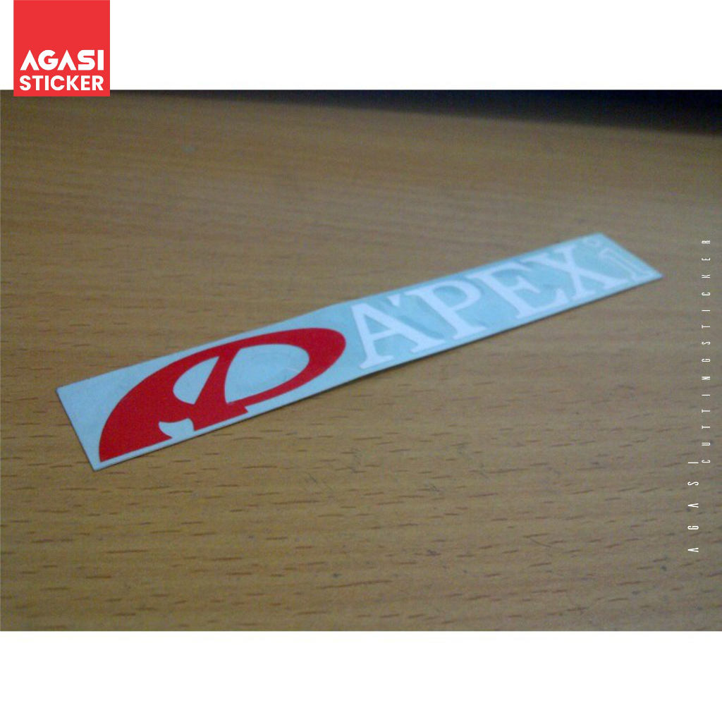 Jual Sticker jdm APEXI Cutting Sticker | Stiker | Sticker Mobil ...