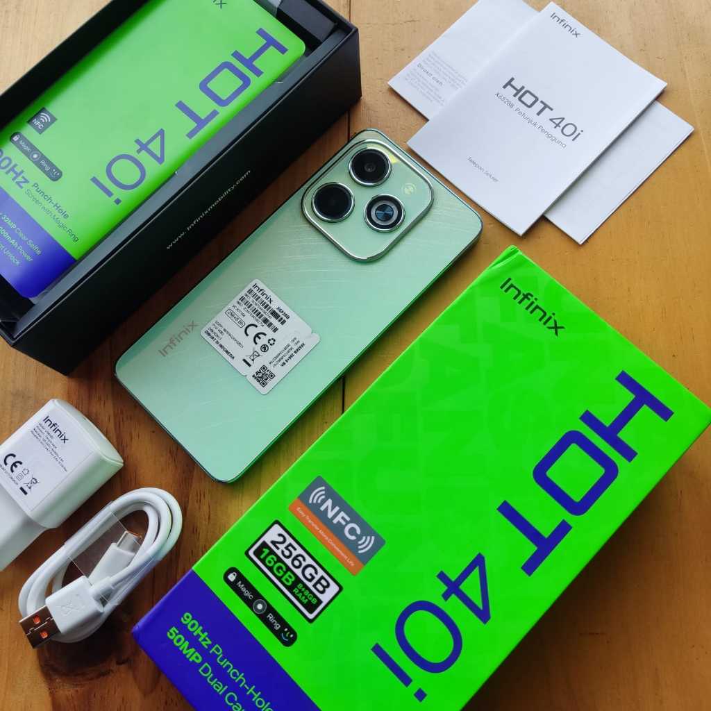 Jual INFINIX HOT 40I SECOND 8/256GB HANDPHONE SECOND HP SEKEN HP BEKAS ...