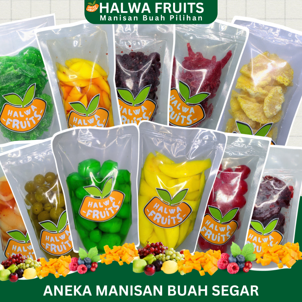 Jual Aneka Manisan Buah Segar Kemasan 250 & 350g | Shopee Indonesia