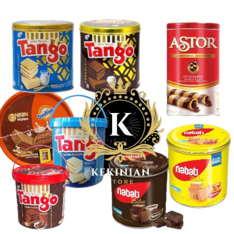 Jual Tanggo Wafer Jar 240g 2 varian rasa coklat dan vanilla exp 2026 ...