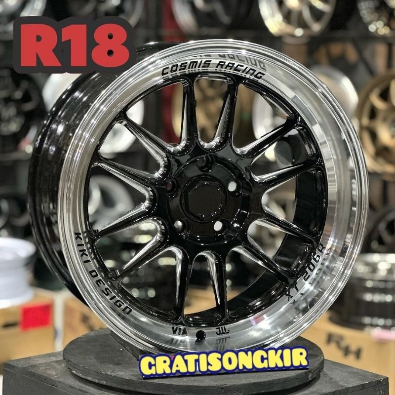 Jual velg mobil racing r18 SAMLONG COSMIS XT velg racing mobil ring 18 velg mobil Innova Reborn ...
