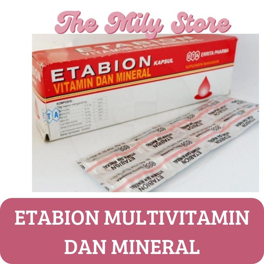 Jual ETABION MULTIVITAMIN 10 KAPLET | Shopee Indonesia