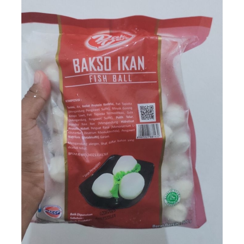 Jual Baso Ikan / Bakso Ikan 500 gr Pak Den | Shopee Indonesia