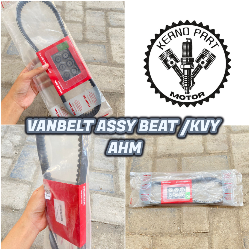 Jual VANBELT ASSY BEAT KARBU/KVY AHM ORIGINAL || VANBELT V-BELT ASSY ...
