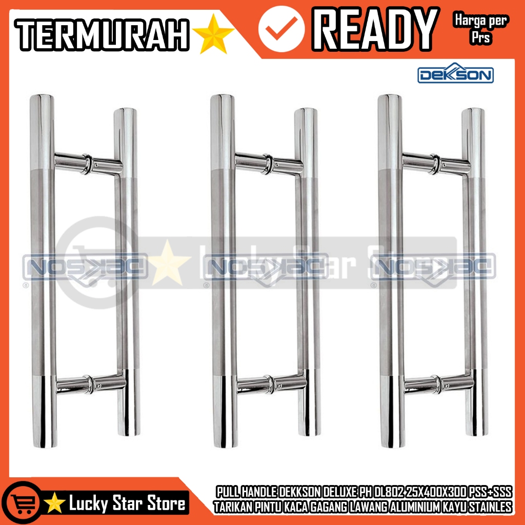 Jual PULL HANDLE DEKKSON DELUXE PH DL802 25X400X300 PSS+SSS TARIKAN ...
