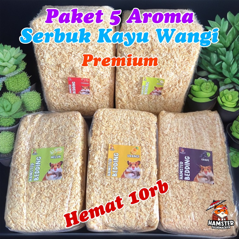 Jual PAKET HEMAT 5 RASA SERBUK KAYU WANGI /PAKET BUNDLING SERBUK KAYU ...