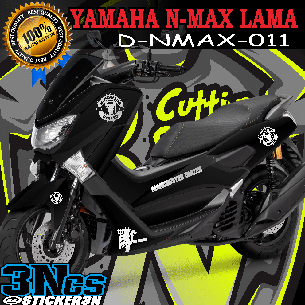 Jual Decal Yamaha Nmax 155 Old fullbodi MU, sticker variasi Man.United ...