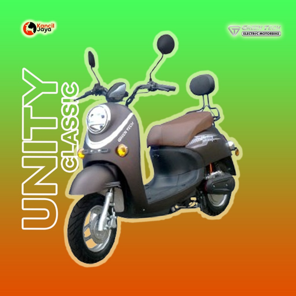 Jual Harga Subsidi Motor Listrik Greentech UNITY CLASSIC | Shopee Indonesia