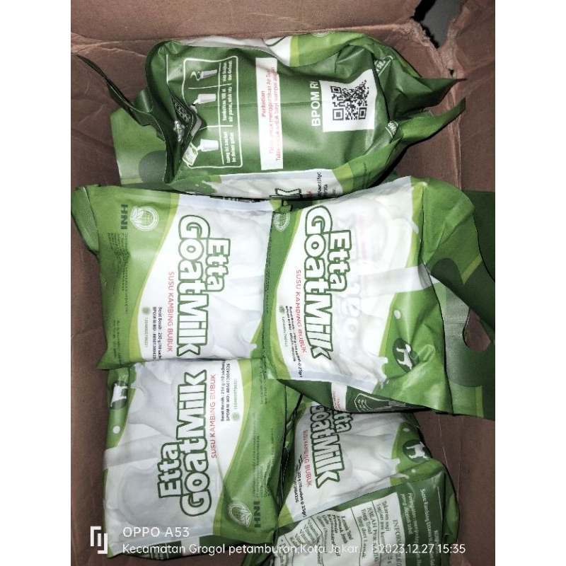Jual Susu etta goat milk isi 10 sachet susu kambing bubuk HNI susu ... Jual Susu etta goat milk isi 10 sachet susu kambing bubuk HNI susu ...