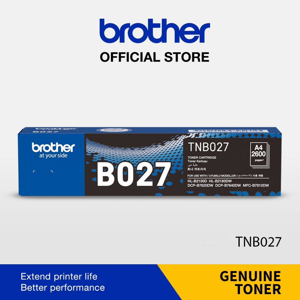 Jual Toner Brother TN-B027 For HL-B2180DW / DCP-B7640DW / MFC-B7810DW | Shopee Indonesia