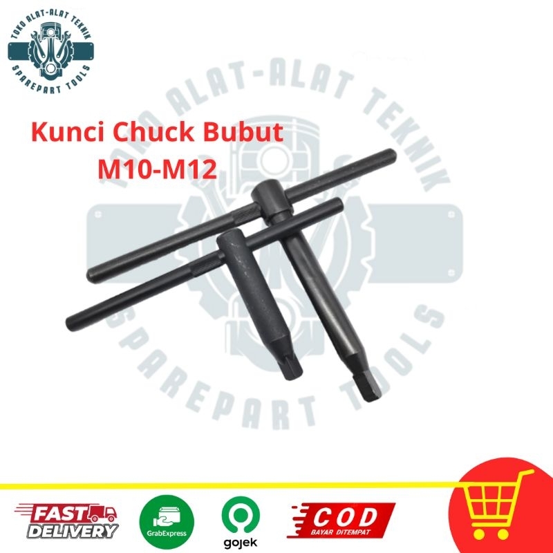 Jual Kunci Chuck Mesin Bubut M10 | M12 Baru | Shopee Indonesia