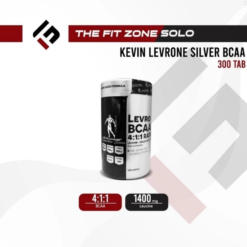 Jual Kevin Levrone Silver BCAA 300 Tablets | Shopee Indonesia