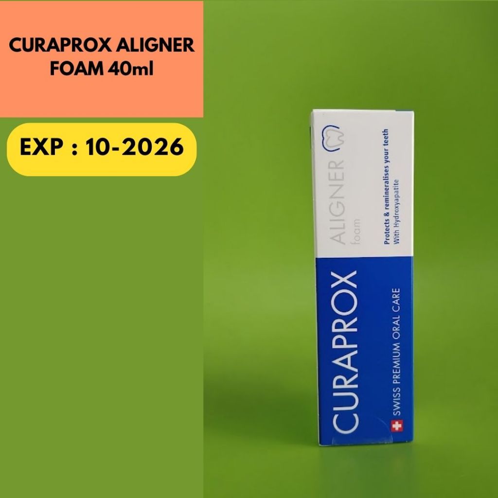 Jual Curaprox Aligner Foam 40ml (Pembersih Retainer) | Shopee Indonesia