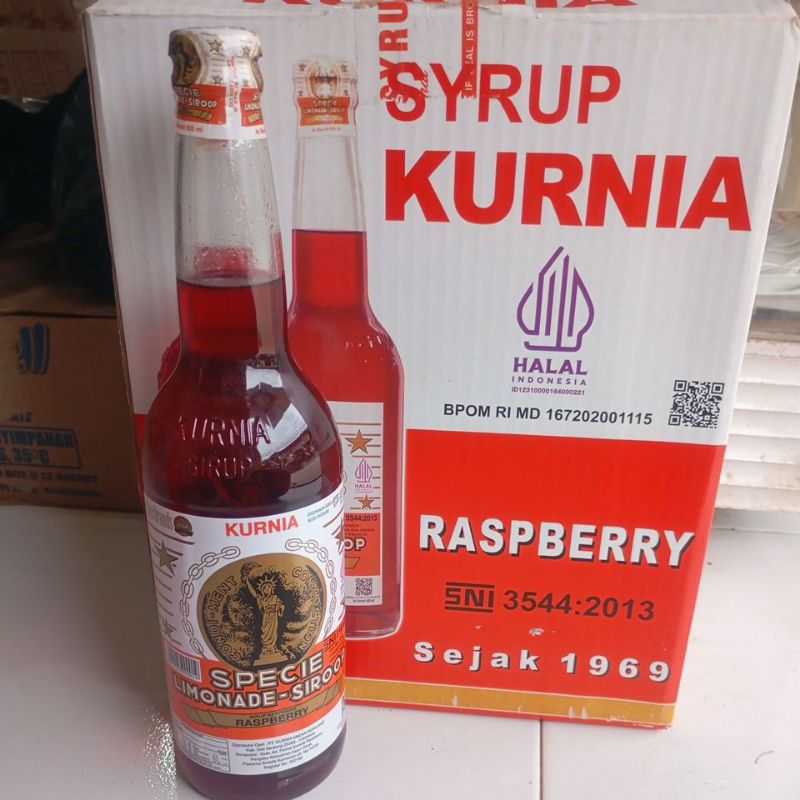 Jual Sirup Kurnia 1 Dus / Sirup Kurnia Raspberry | Shopee Indonesia