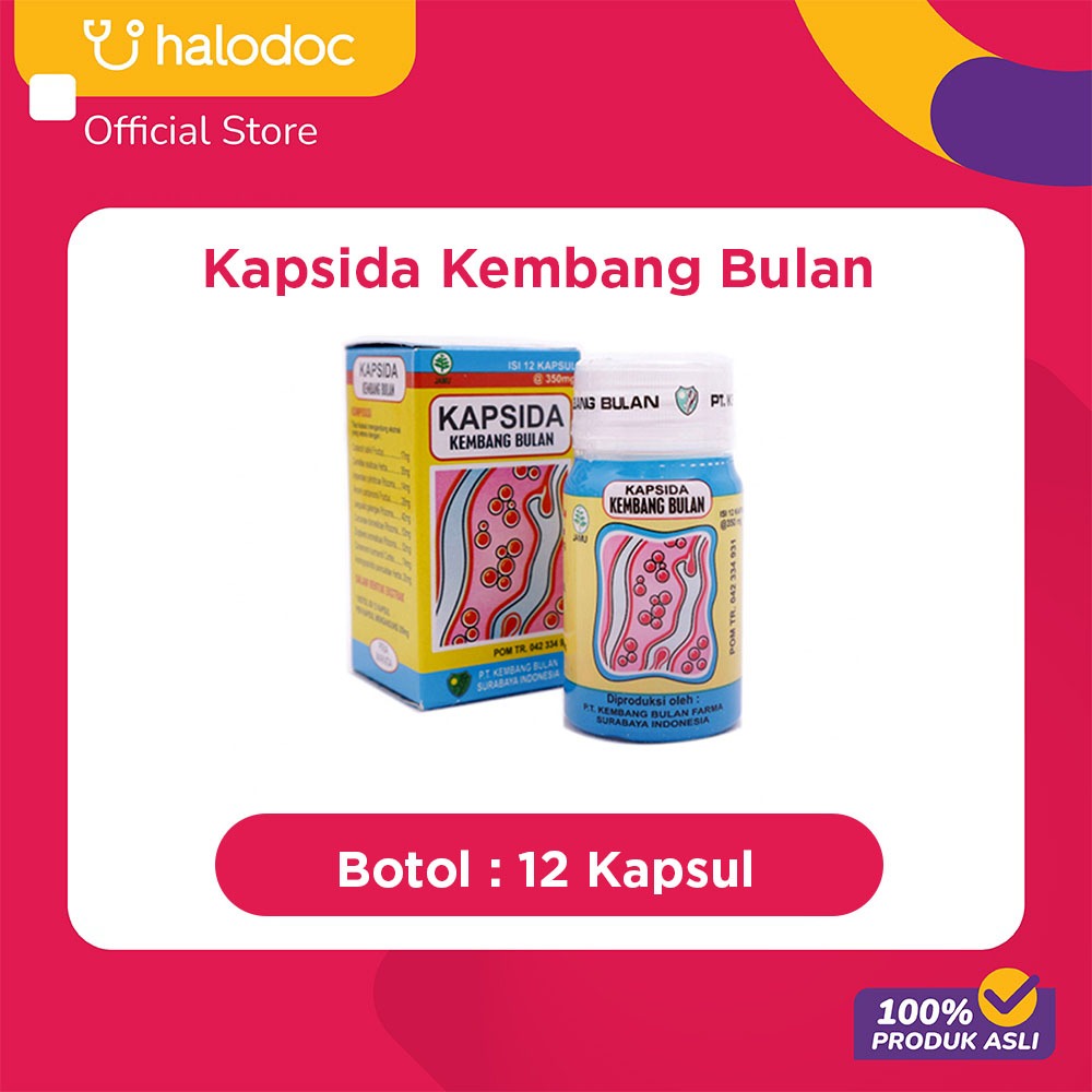 Jual Kapsida Kembang Bulan 12 Kapsul | Shopee Indonesia