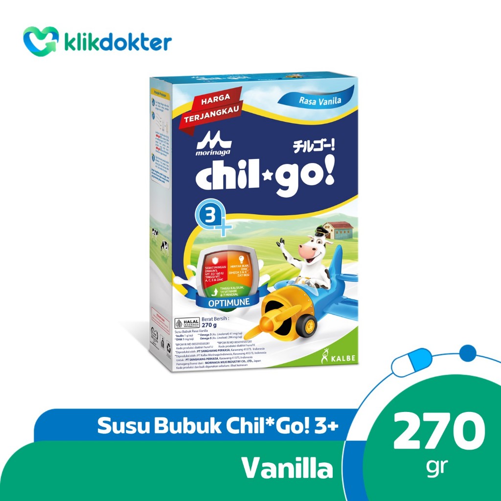 Jual Morinaga Chil Go Powder 3+ Vanilla 270gr | Shopee Indonesia
