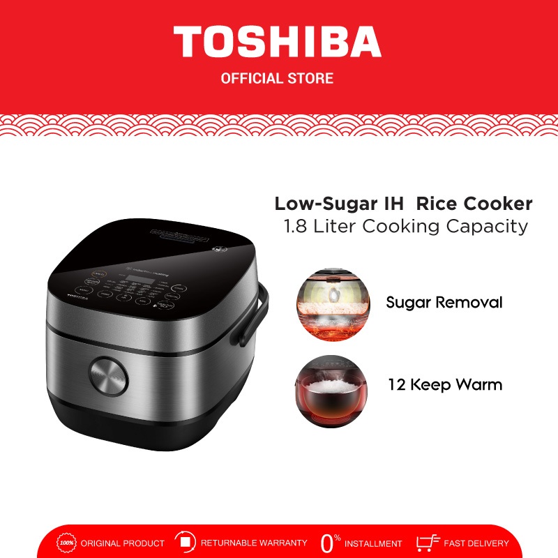 Jual TOSHIBA LOW SUGAR Digital Rice Cooker - RC-18IR1TID(S) - Fitur ...