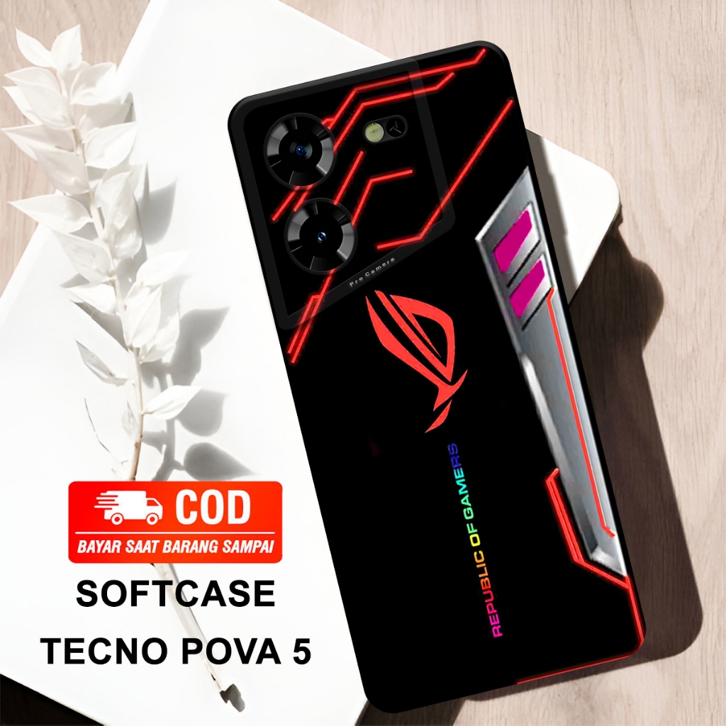 Jual Softcase Tecno Pova 5 4G / Tecno Pova 5 Pro 5G Terbaru - Softcase ...
