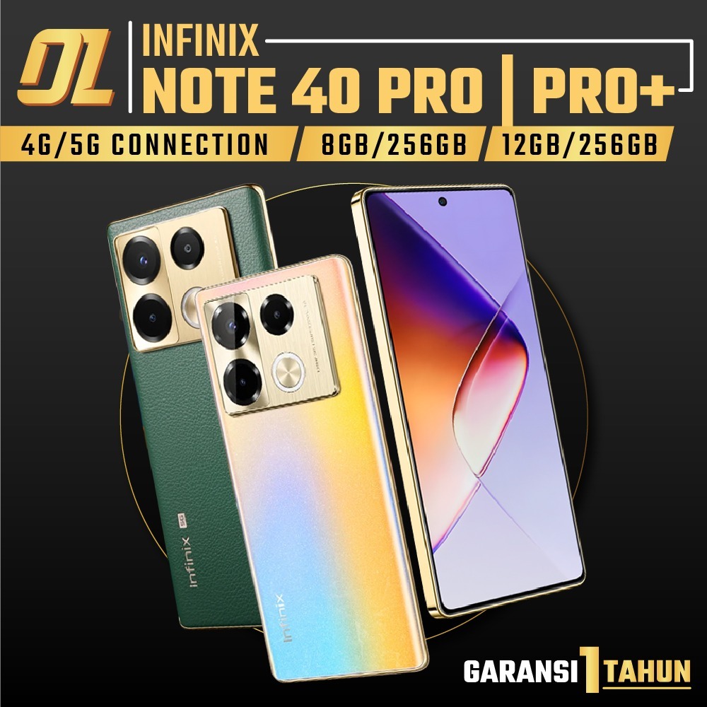 Jual Infinix Note 40 Pro Plus 4G 5G 8/256 12/256 GB RAM 8GB 12GB 256GB ...