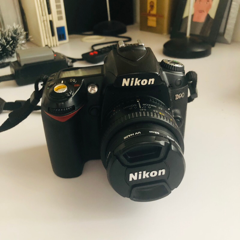 Jual NIKON D90 Body + fix lens MARLUMI 50mm (Tanpa Box) ONLY | Shopee ...