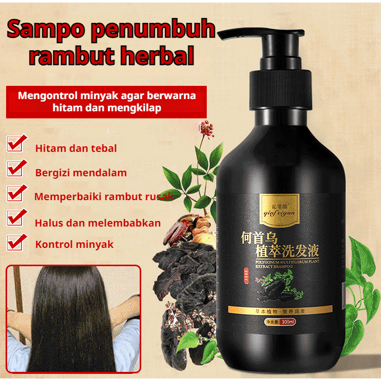 Jual Herbal Shampo Tanaman Menyegarkan Anti Ketombe, Anti Gatal, Shampo ...