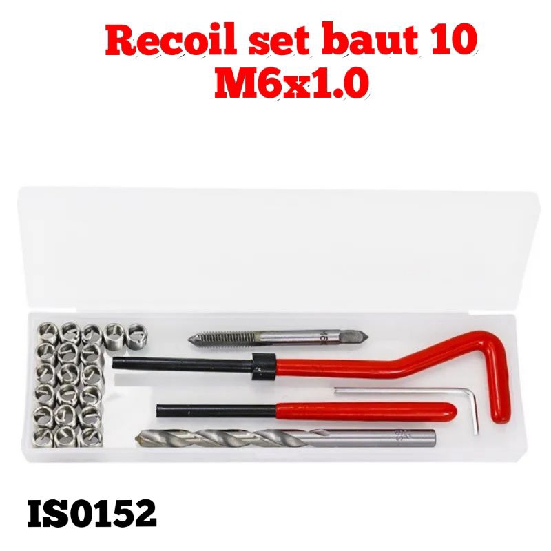 Jual recoil set m6x1.0 recoil baut 10 recoil baut drat 10 set | Shopee Indonesia