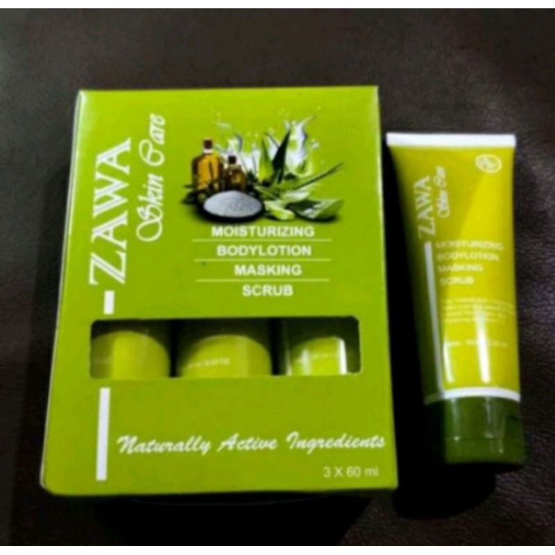 Jual Zawa Skin Care Alami Original 3pcs Exp. 2028 BPOM NA | Shopee ...