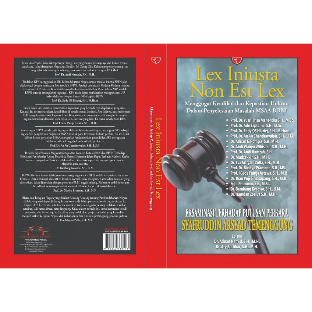 Jual buku lex iniusta non est lex | Shopee Indonesia