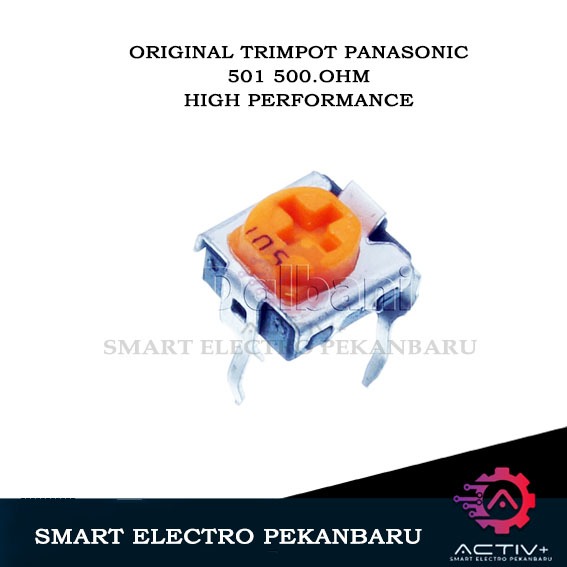 Jual ORIGINAL 501 500R PANASONIC TRIMPOT KUNING 501 500 OHM POTENSIO ...