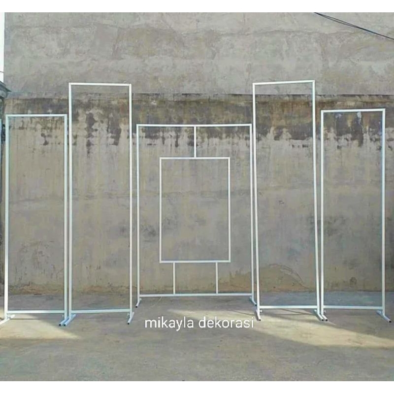 Jual PAKET BACKDROP KOTAK BESI 5pcs | Shopee Indonesia