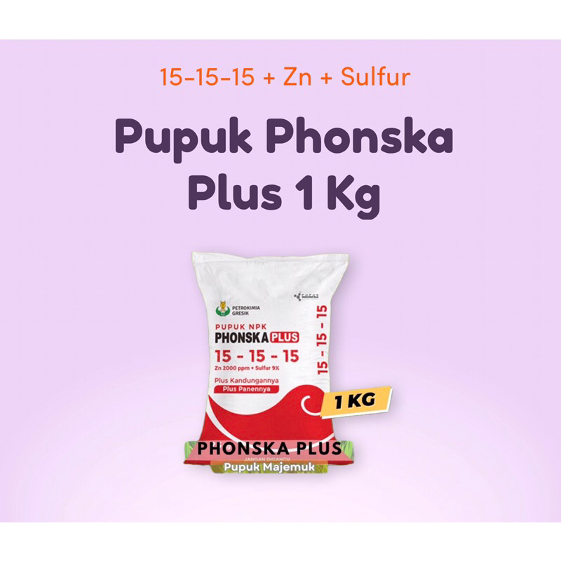 Jual Pupuk NPK Phonska Plus | Kemasan 1 kg | Shopee Indonesia