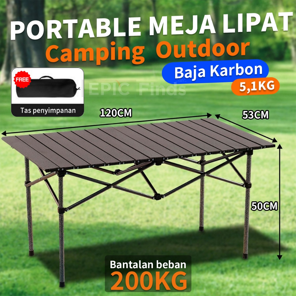 Jual ⭐Ready stock⭐ Epic Finds Meja Camping Lipat Outdoor Meja Kemping ...