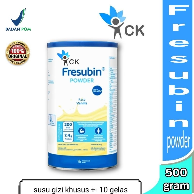 Jual FRESUBIN ORIGINAL POWDER 500 gram - susu kebutuhan khusus | Shopee ...
