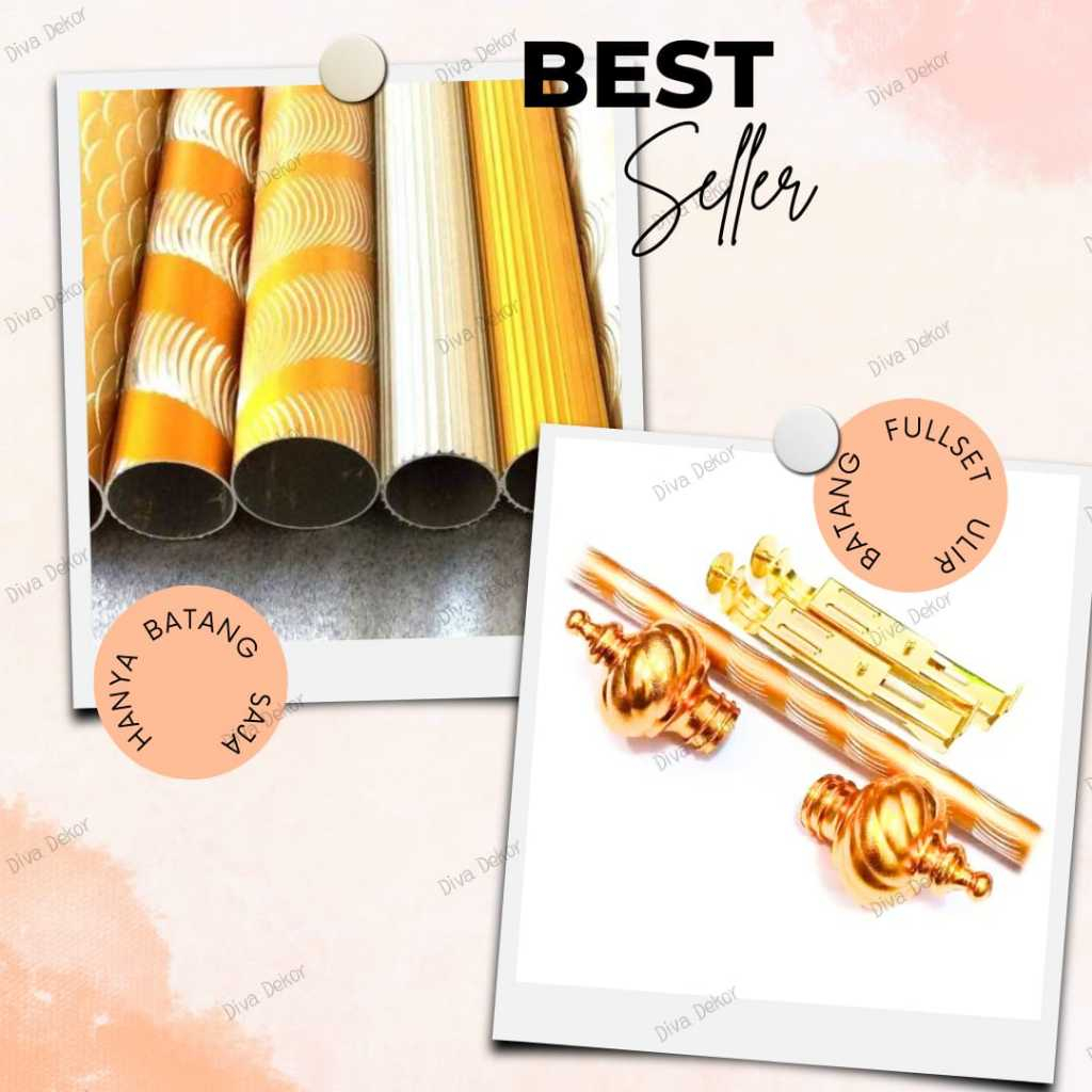 Jual Batang Saja dan Fullset Pipa Besi Gorden Gordyn Korden Hordeng ...