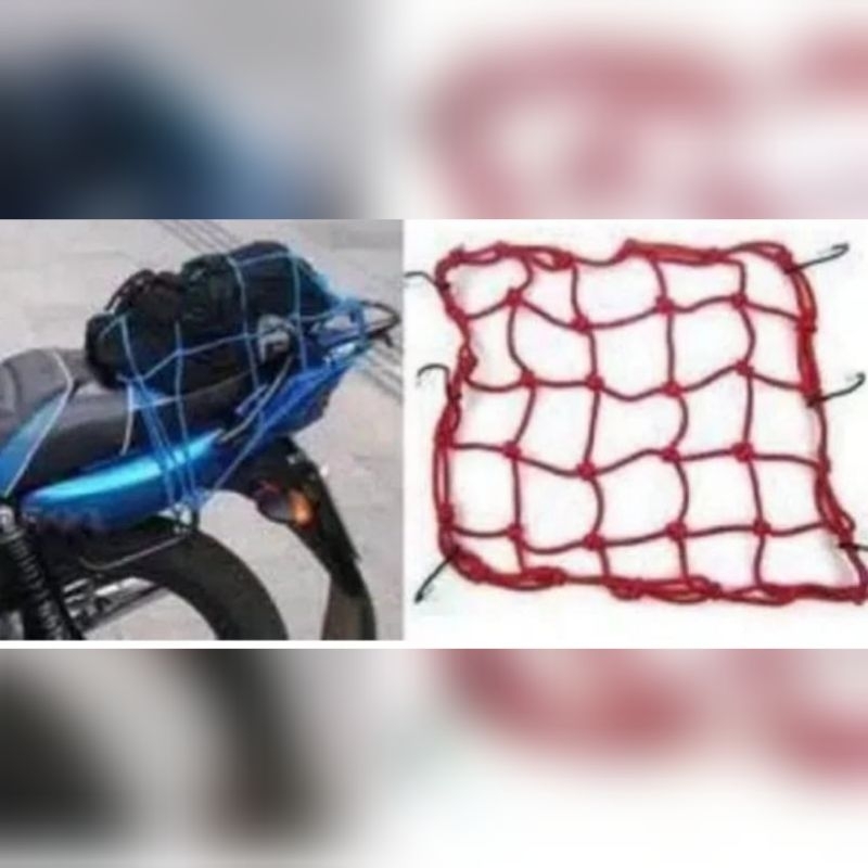 Jual Jaring Helm Motor Tali Jala Jok Pengikat Helem Sepeda Motor Barang ...