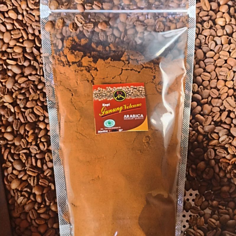 Jual Volcano coffee Kopi bubuk Arabica reguler 1kg kopi arabika ...