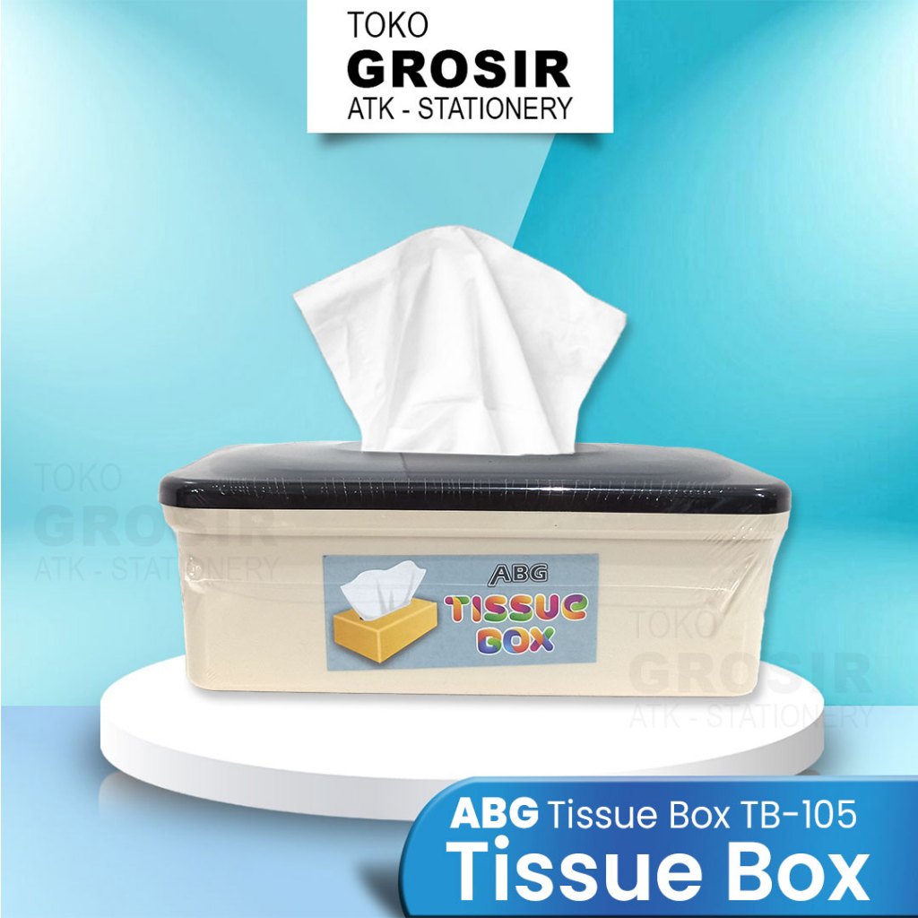 Jual ABG Tissue Box TB-105 / Kotak Tisu Technoplast / Kotak Tempat Tisu ...