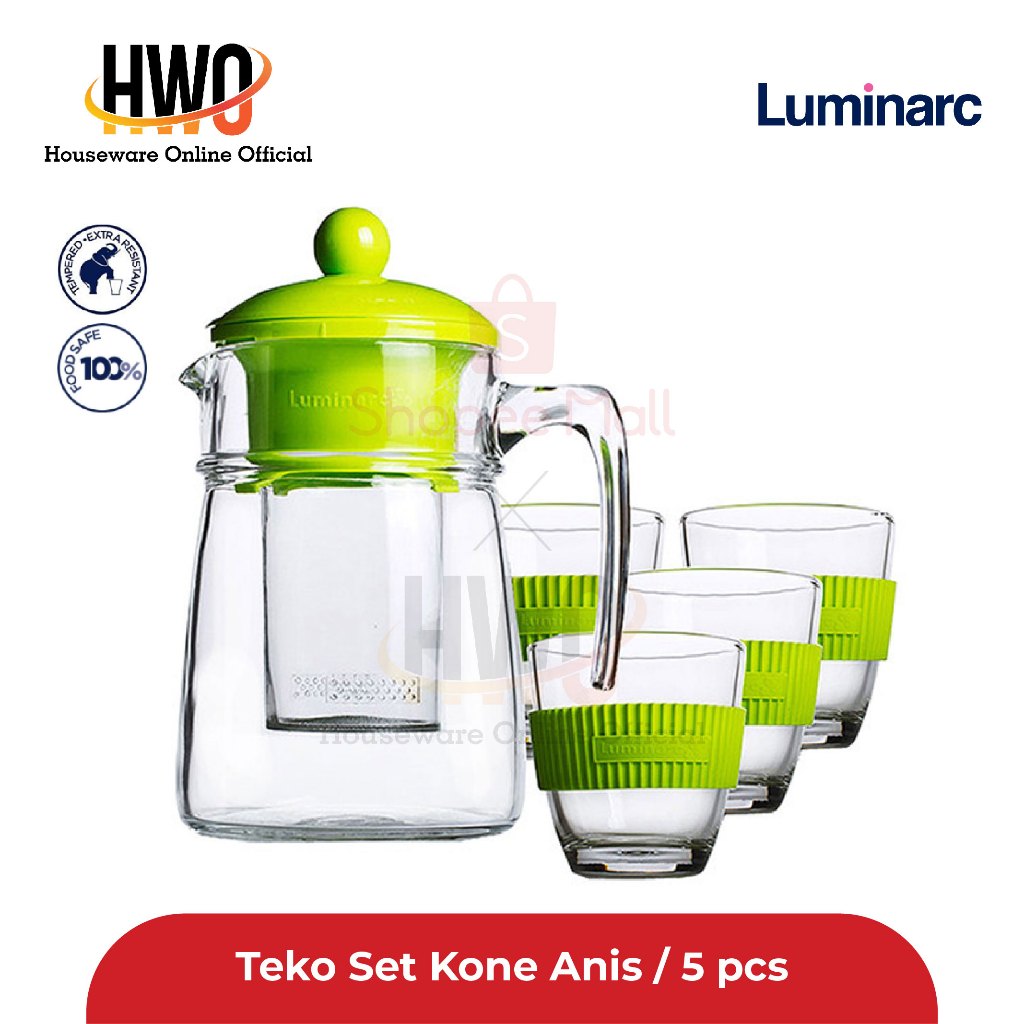 Jual Luminarc Teko Set Kone Anis / 5 pcs | Shopee Indonesia