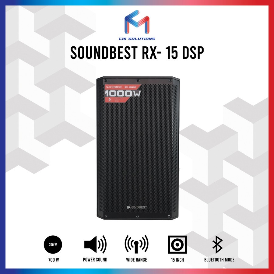 Jual Speaker Active Aktif Soundbest RX 15DSP RX 15 DSP Original Garansi - Satu Unit | Shopee ...