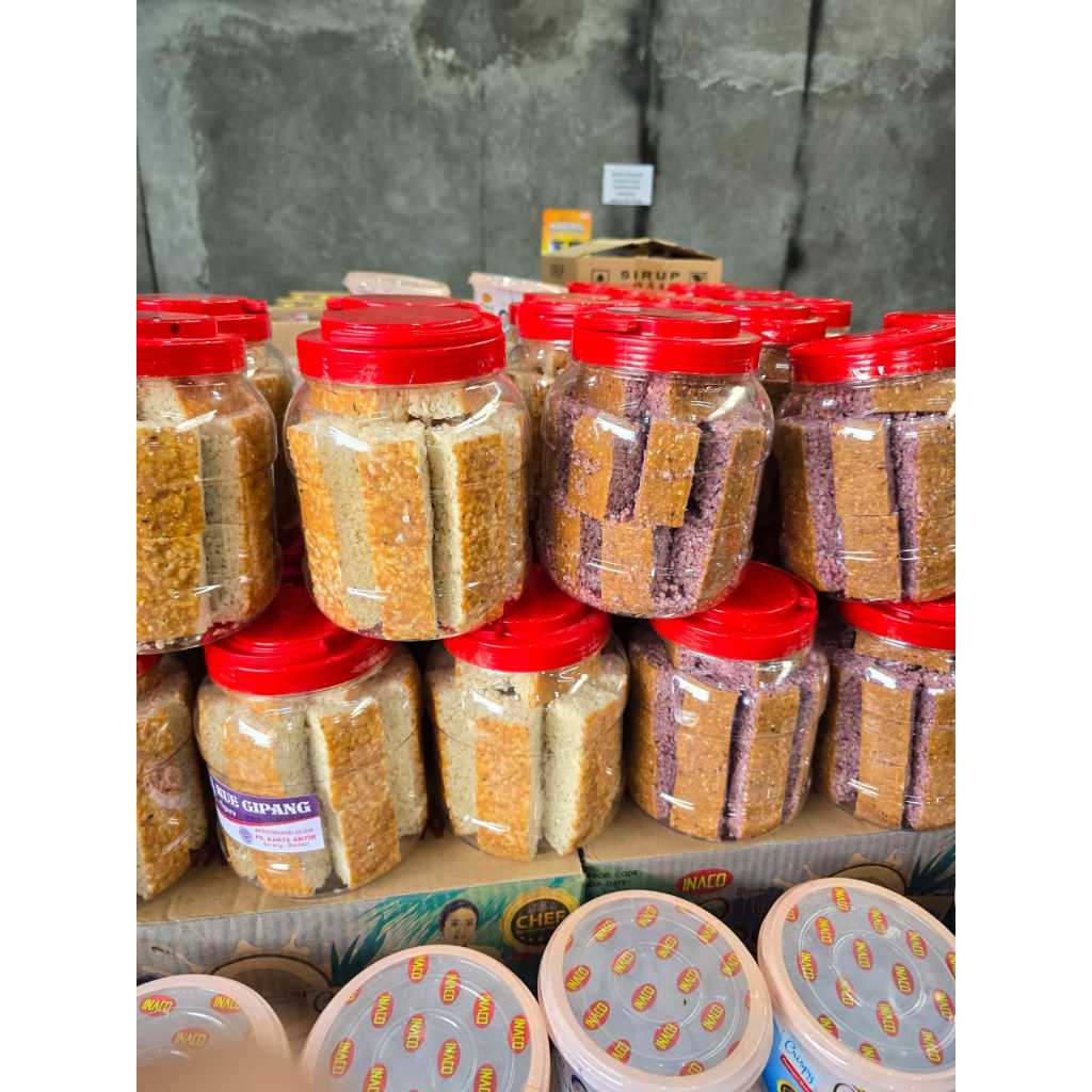 Jual KUE GIPANG BERAS KETAN PUTIH DAN HITAM 1 TOPLES | Shopee Indonesia