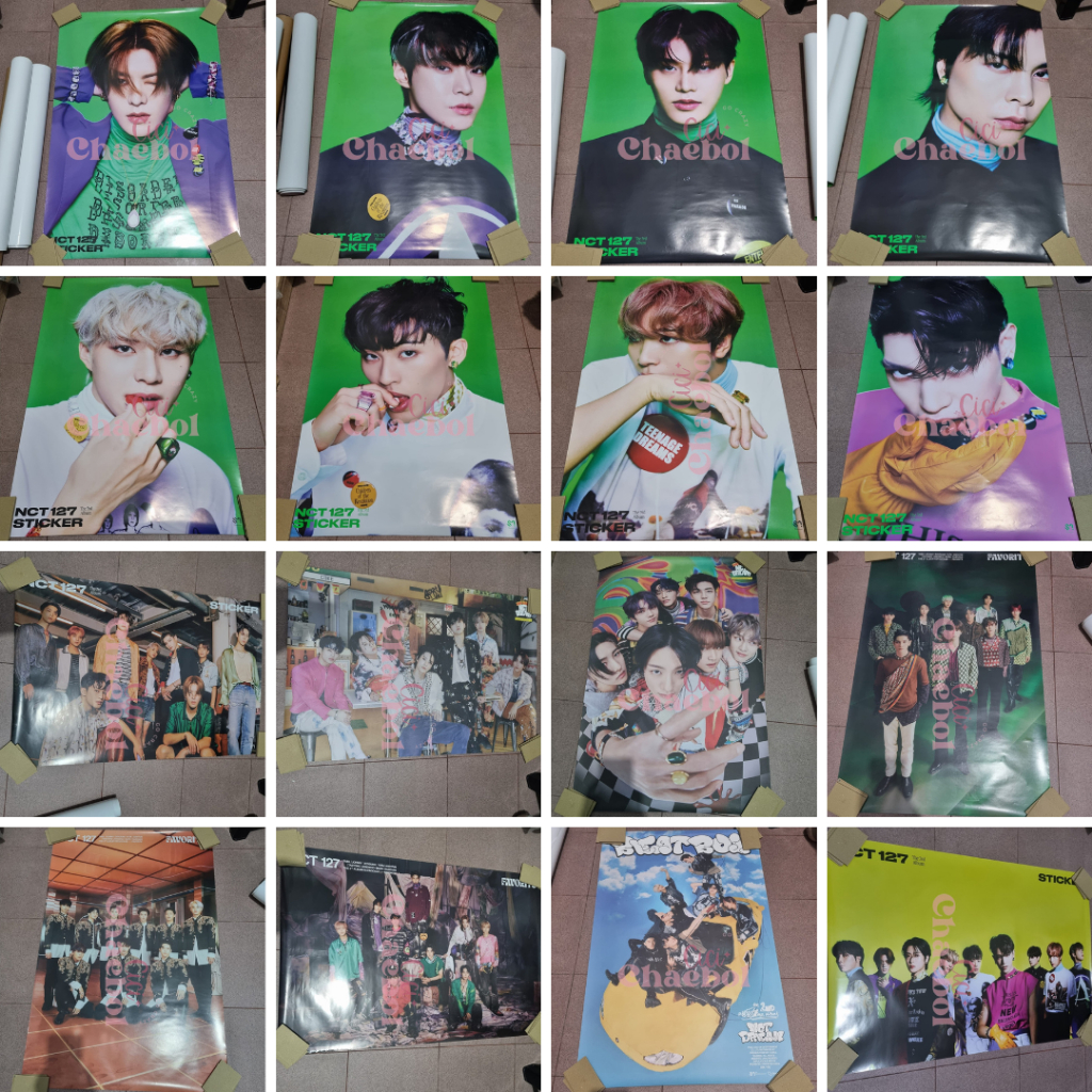 Jual READY Official Rolled Poster NCT 127 NCT Dream Sticker Hot Sauce ...