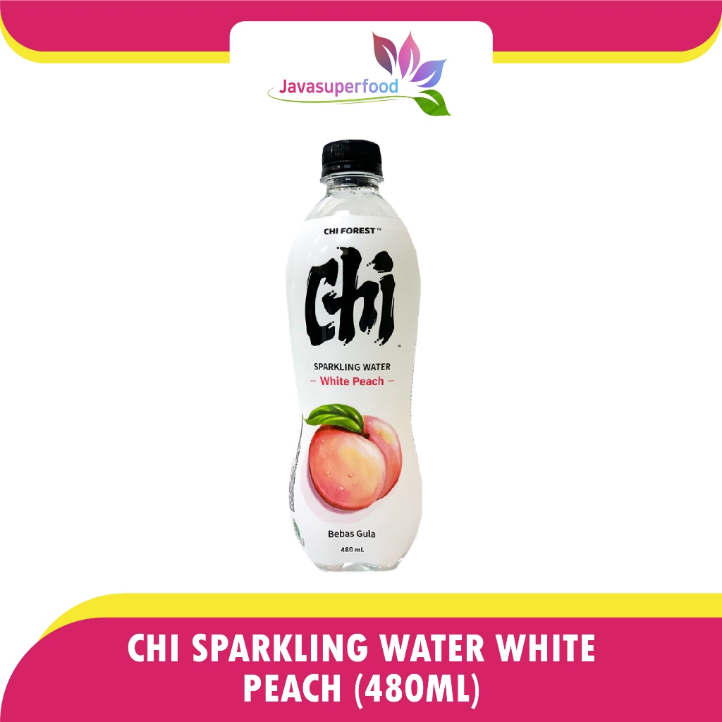 Jual Chi Forest Sparkling Water White Peach 480ml | Shopee Indonesia