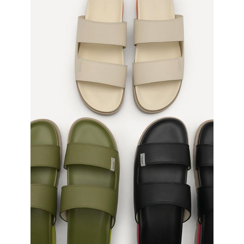Jual Sandal pria Slip on PEDRO ORIGINAL | Shopee Indonesia
