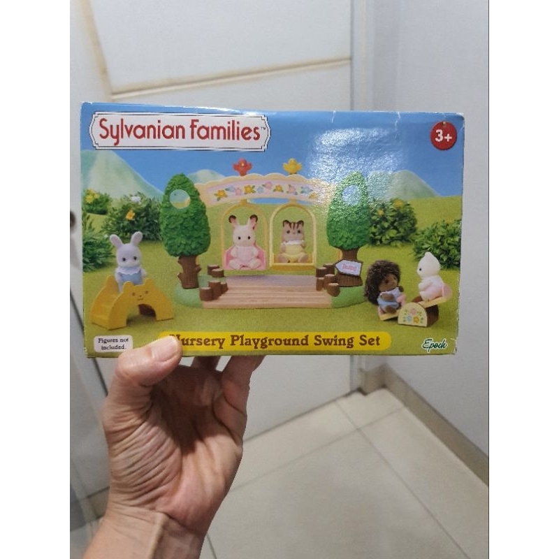 Jual Sylvanian Families Japan - Nursery Playground Swing Set | Shopee ...