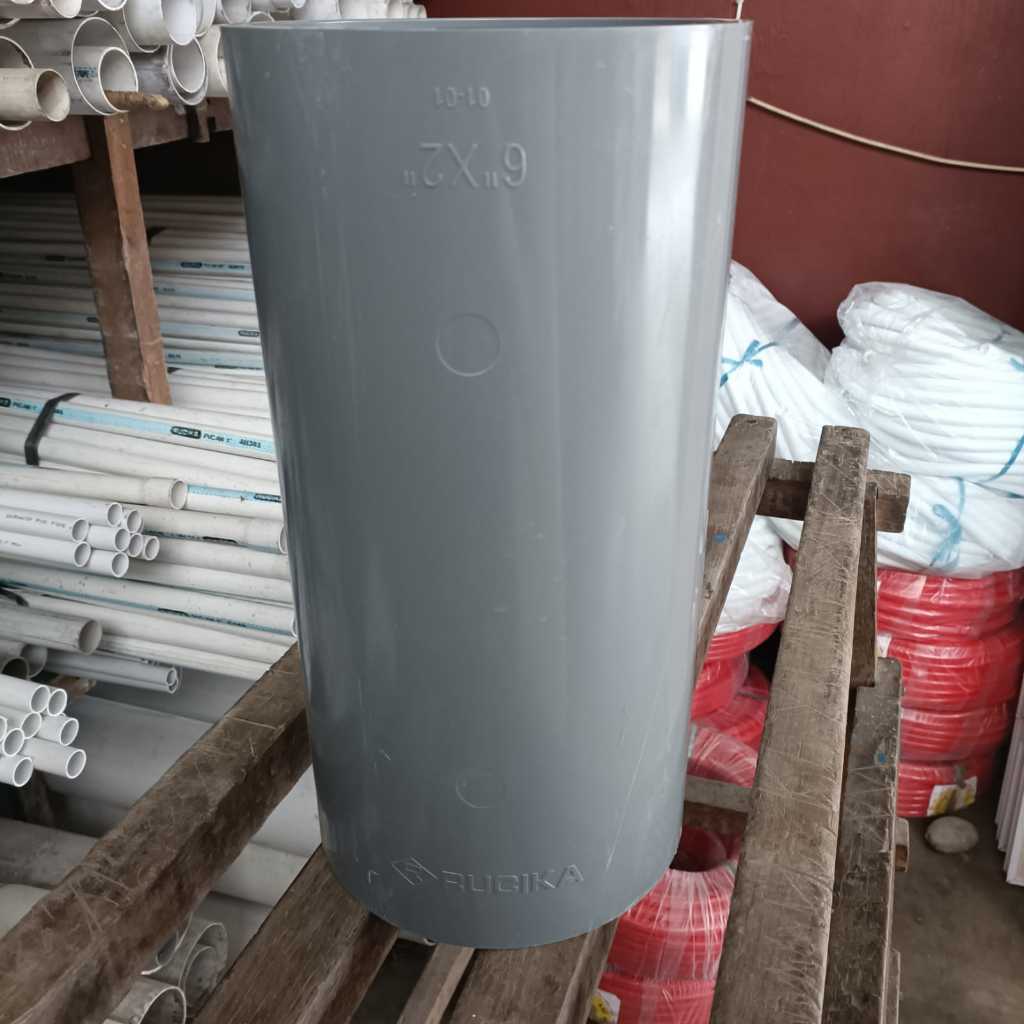 Jual Reducing Tee AW 6" Inch x 2" Inch Rucika / Reducer Tee / R Tee PVC ...