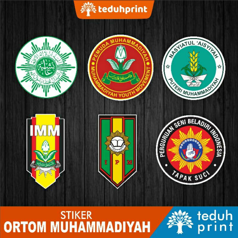 Jual Sticker Stiker Ortom Muhammadiyah Aisyiyah Pemuda Muhammadiyah ...