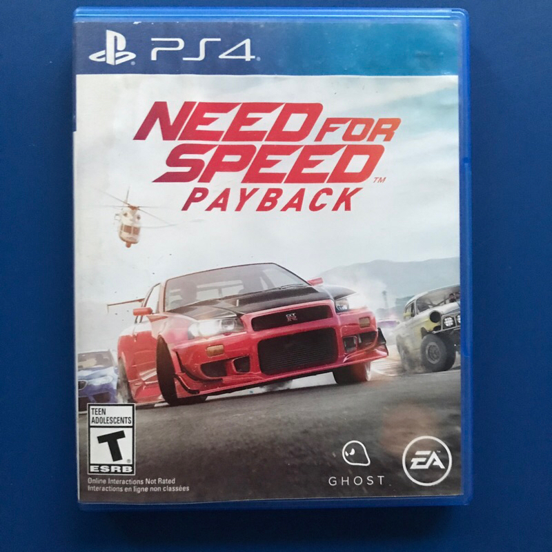 Jual Need For Speed Payback PS4 PS5 kaset bd game cd ps 4 5 pro pay ...