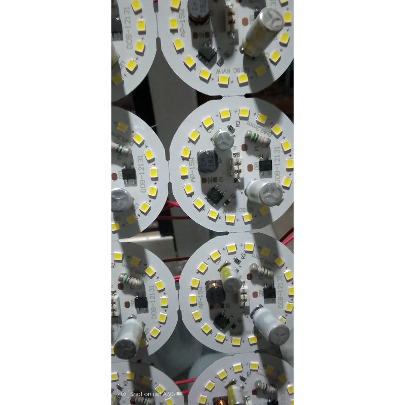 Jual mesin lampu LED 18 Watt 220 V bahan aluminium super terang lengkap ...