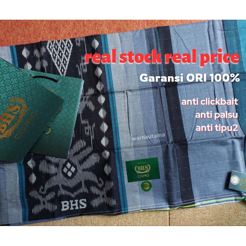 Jual Sarung BHS Cosmo GOLD - Motif Salur Kotak Gerimis - PPA PPB PRB PRC PPQ PPR PPS PPT ...