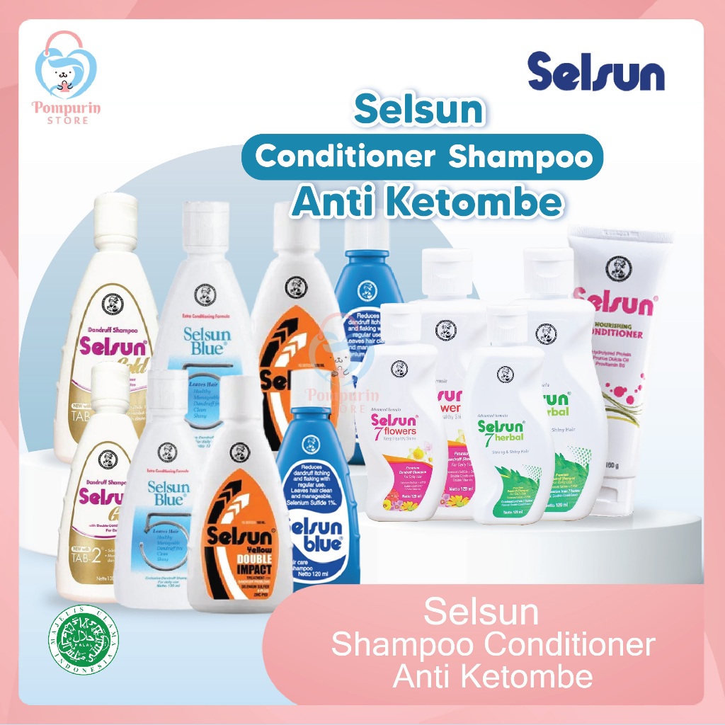 Jual Selsun Shampoo Conditioner Anti Ketombe 7 Herbal 7 Flowers 2792